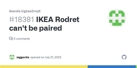 Ikea Rodret Cant Be Paired · Issue 18381 · Koenkkzigbee2mqtt · Github