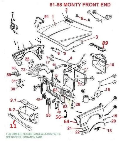 1981montecarlo Click On A Diagram Below To View Available Parts