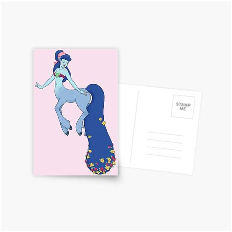 Blue Centaurette Sticker For Sale By Jaybirdsbrain Redbubble