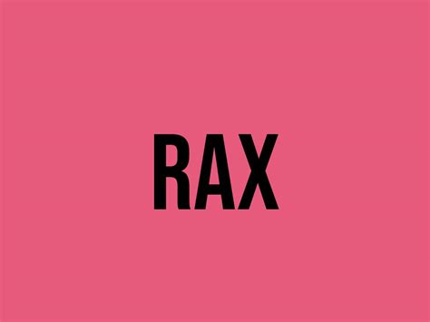 What Does Rax Mean Meaning Uses And More Fluentslang