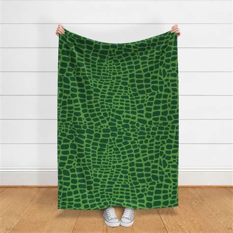 Montgomery Monty Gator Fabric Pattern Fabric Spoonflower