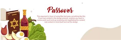 Passover Template Postermywall