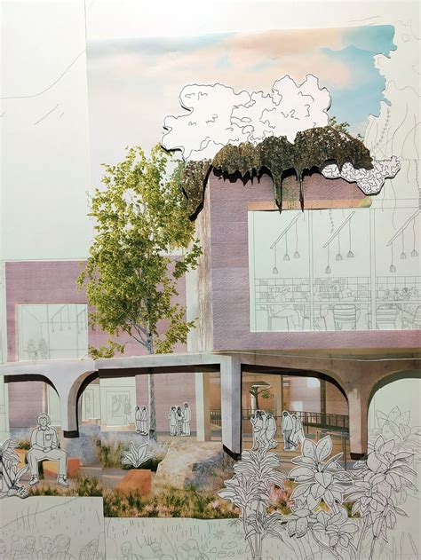 Collage Model Architecture Architectural Collage Ideas Material