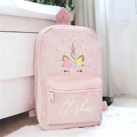 Rainbow School Backpack Etsy