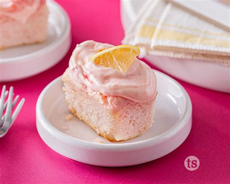Strawberry Lemonade Tiny Cakes