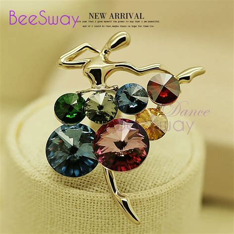 Dancing Ballerina Ballet girls Brooch dance Breastpin Stainless Ballet ...