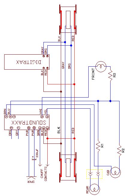Wiring For Dcc Decoder And Sound Into A Bachmann F G N3 2 Truck Shay
