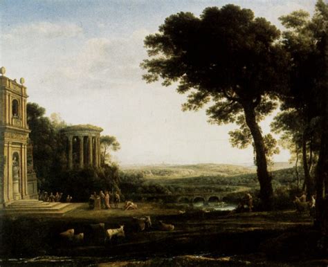 A Seaport At Sunrise 1674 By Claude Lorrain Artchive
