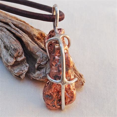 Natural Copper Nugget Pendant