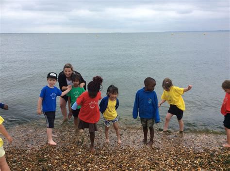 Red Class Trip To The Beach Sebright Primary School