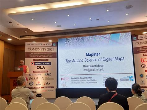 Jayant Vyas On Linkedin Day 1 Of Comsnets 2024 Started With Amazing Keynote Talk By Prof Hari…