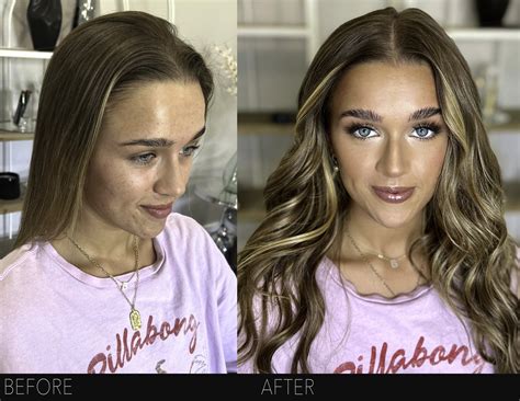 Models Before And After Makeup