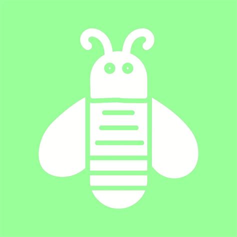 Bee Vector Icon 40371662 Vector Art At Vecteezy