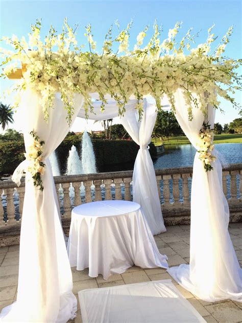 Dreamark Events Blog Wedding Ceremony With White Flowers Gazebo Decoration