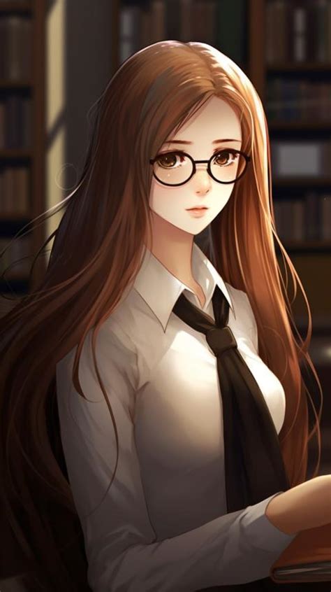 Cute Anime Office Work Girl With Book 9 Photo 22255 Picturelk