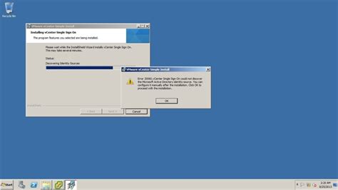 Error In Setup Single Sign On Virtualization Spiceworks Community