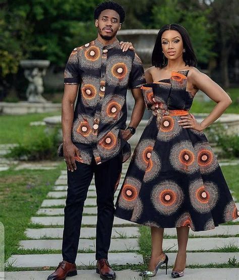 African Couples Matching Outfit African Couples Clothing African Print
