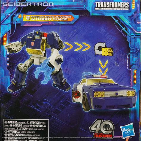 Chase Transformers Legacy United Deluxe Class Rescue Bots Hasbro 2024