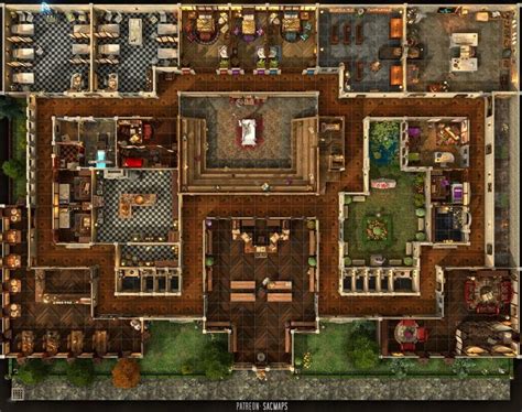 [oc][art] Anyone Need A Hospital Mercy Hospital 43x34 Dnd Dnd