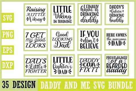 Daddy And Me Designs Bundle Graphic By Mitali Roy · Creative Fabrica