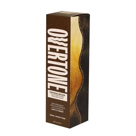 Overtone Color Depositing Treatment Mask Espresso Brown Hair Color
