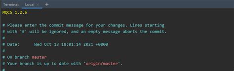 Git修改已提交的commit注释 凉年技术 博客园