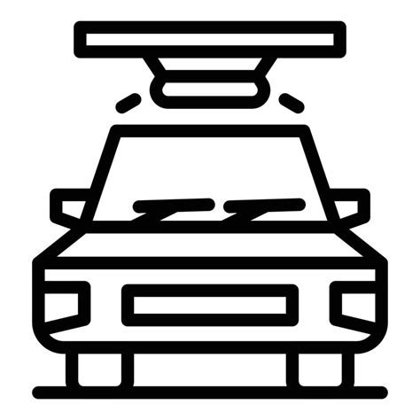 Car Wash Icon Outline Vector Auto Service 15218320 Vector Art At Vecteezy