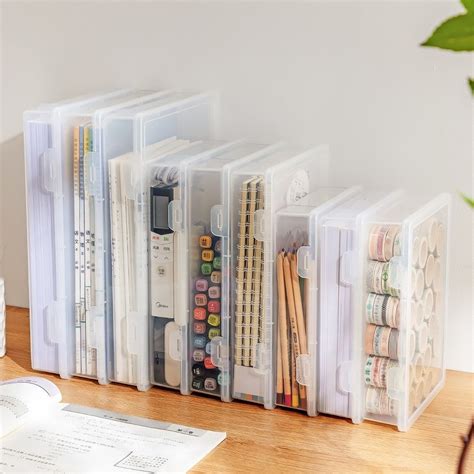 A4 Paper Storage Box Buckle Design Tear Resistant Waterproof File Paper