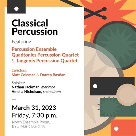 Classical Percussion Byu School Of Music
