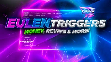 [eulen] how to find and use triggers money revive and more paid fivem
