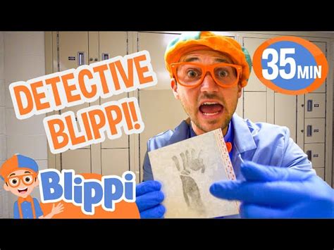 Blippi Becomes A Detective In A Crime Scene Best Of Blippi Toys