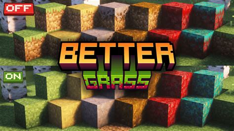 Better Grass Heycronus Minecraft Resource Packs Curseforge