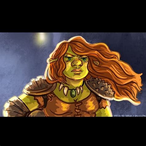 Female Ogre Shrek Fiona Shrek Human Shrek X Fiona Fanart Princess