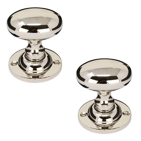 Oval Brass Door Knobs Chrome Knobs 4 Inch Bathroom Set Artofit