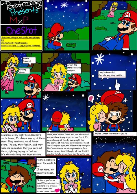 Mario X Peach Comic