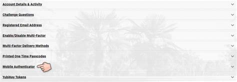 Mobile Device Authenticator Enrollment Directions