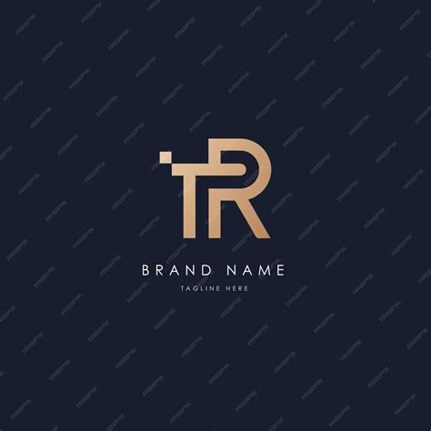 Premium Vector Tr Vector Logo Design Vector Image Alphabetic Luxury