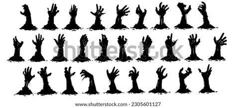 Zombie Hand Silhouette