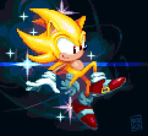 Supersonic Pixel Art Super Sonic Sonic The Hedgehog By Scarletdemi Supersonic Pixel Art Super Sonic Sonic The Hedgehog By Scarletdemi