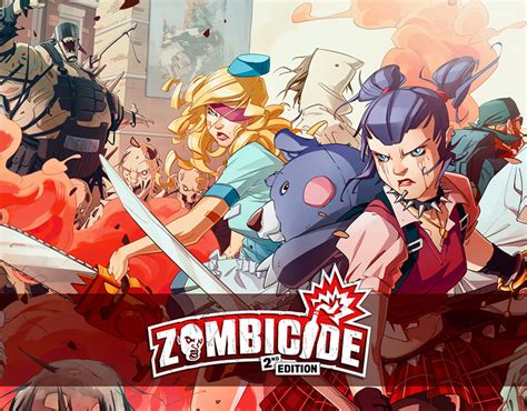 Zombicide 2nd Editioncolorist Portfolio Behance