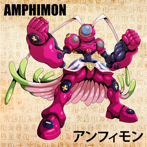 Amphimon Digimon Highres Android Armor Digimon Creature Diving