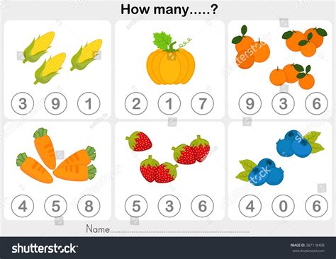 Counting Objects Worksheet 1 Worksheets Worksheets Library