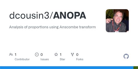 Github Dcousin3anopa Analysis Of Proportions Using Anscombe Transform