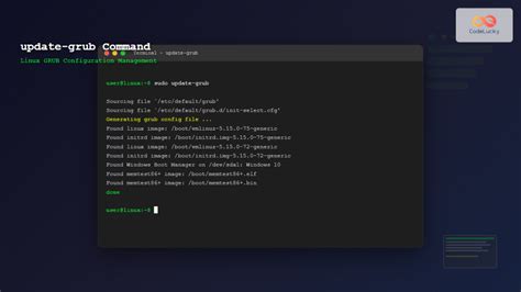 Grub Install Command Linux Complete Guide To Install Grub Bootloader Codelucky