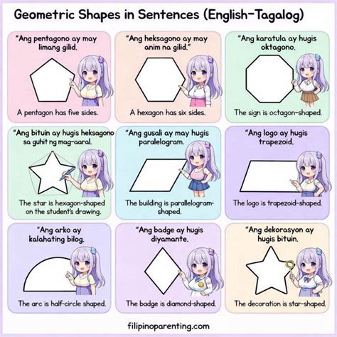 15 Essential Shapes In Tagalog To Master Your Filipino Vocabulary