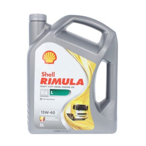 Моторно масло Shell Rimula R4 L 15w40 5 литра