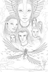 Coloring Page Avatar 3 Fire And Ash Varang 4