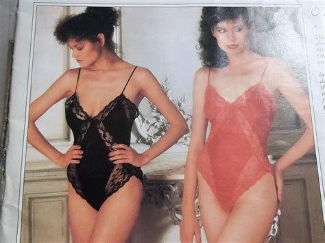 Victorias Secret Fall Winter 1981 Rare Find Geena Davis Sexy Cover