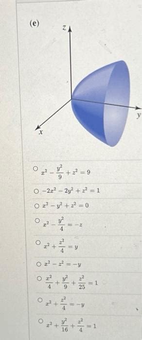 x2−9y2 z2 9−2x2−2y2 z2 1x2−y2 z2 0x2−4y2 −zx2 4z2 yx2