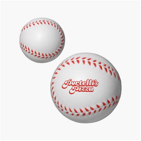 Baseball Slo Release Serenity Squishy™ Halo Branded Solutions